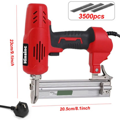 2000W Electric Straight Nail Gun Nailer Framing Heavy Duty Woodworking ...