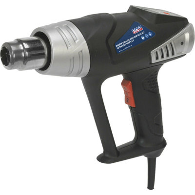 2000W Hot Air Gun Kit with LED Display and Accessories for DIY Projects