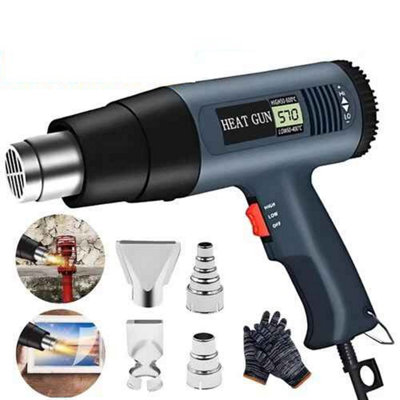 2000W Professional Hot Air Gun Heat Gun Variable Temperature Control ...