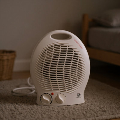 2000W Upright Fan Heater - 2 Heat Modes & Overheat Protection