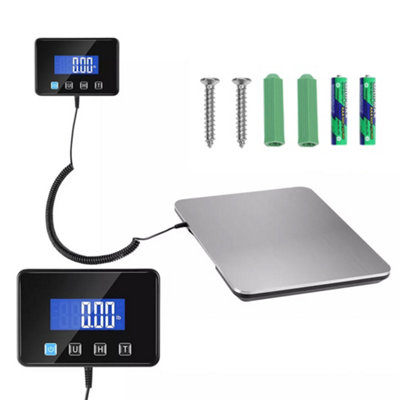 200kg Heavy Duty Digital Postal Parcel Scales Platform Postage Shipping ...