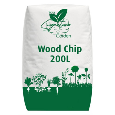 200L Wood Chips Decorative Landscaping Mulch by Laeto Your Signature Garden