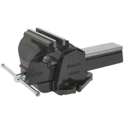 200mm Bench Mountable Mechanics Vice - 200mm Jaw Opening - Fixed Base ...