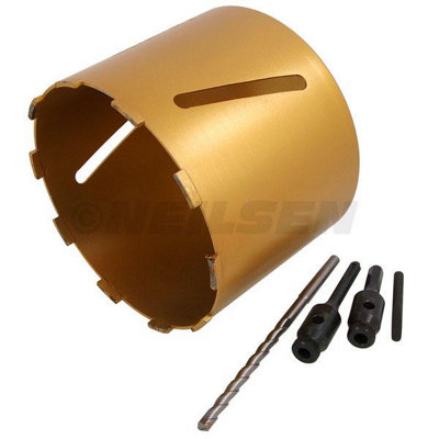200mm Diamond Core Drill Bits Hole Cutter Block/ Brick (Neilsen CT0857 ...
