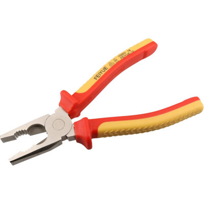 200mm VDE Soft Grip Combination Combo Pliers Insulated Electrical ...