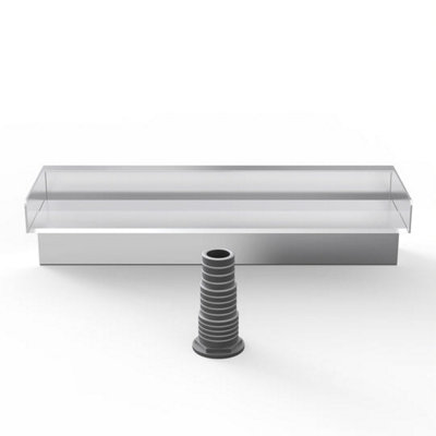 200mm Water Blade 60mm Spout - Bottom Inlet