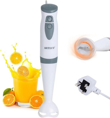 200W Electric Hand Blender with Chopper 2 Speed Stick Blender and ...
