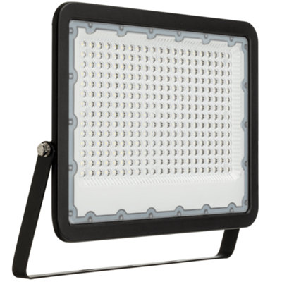 200W LED Floodlight with Photocell Dust to Dawn Sensor and Integrated LEDs