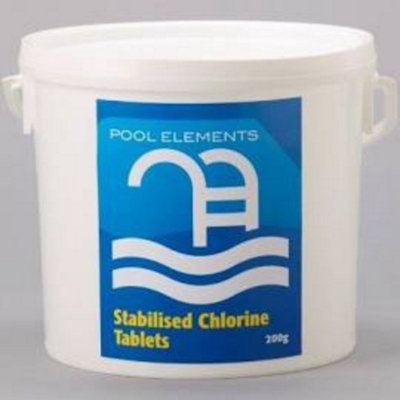 20kg 4 x 5kg 200gm Stabilised Chlorine Tablets | DIY at B&Q