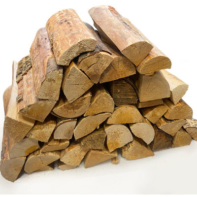 20kg Big Stack Kiln Dried Fire Logs - Hardwood 75L Log Burning Stove ...