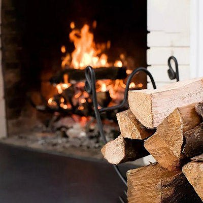 20kg Big Stack Kiln Dried Fire Logs - Hardwood 75L Log Burning Stove ...