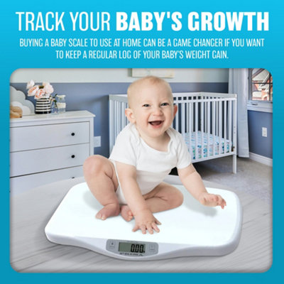 20KG Electronic Baby Weighing Scale Infant Pet Bathroom Toddler Digital ...