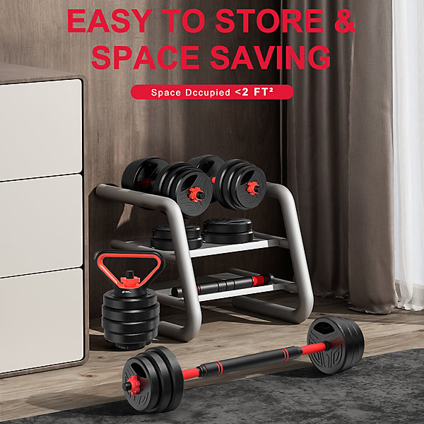 20kg Home Fitness Adjustable Weights Dumbbells Set for Men Women 20kg Home Fitness Adjustable Weights Dumbbells Set for Men Women