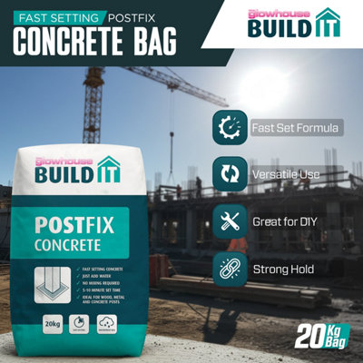 20kg Postfix Concrete Fast Setting Strong Hold. Easy to Use post fix ...