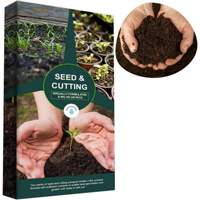20L Bags Seed Sowing, Cutting & Planting Compost Ideal For Potting or ...