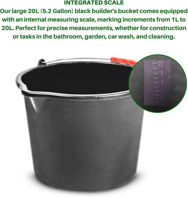 Big plastic bucket store