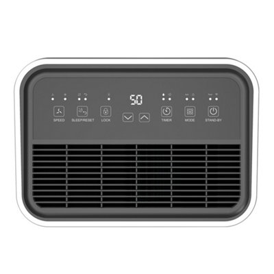 20L Dehumidifier with Wheels,24 hours Timer,Control Panel,Low Noise ...