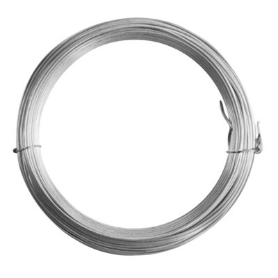 20M Heavy Duty Galvanised Garden Gardening Wire Fence Fencing Steel ...