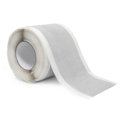 20m X 100mm Self Adhesive Butyl Waterproof Reinforcement Tape Fleece Coated