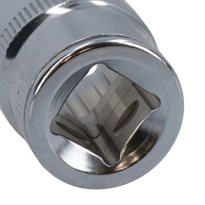 20MM 1/2IN DRIVE SHALLOW METRIC MM SOCKET 12 SIDED BI-HEX KNURLED RING
