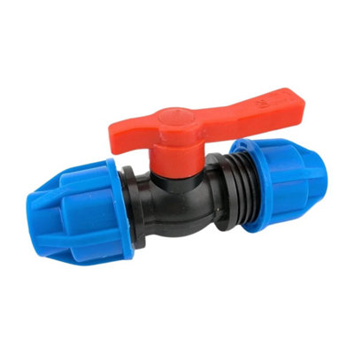 20mm Compression Stop Tap Valve for PVC, PPR, HDPE & MDPE Alkathene ...
