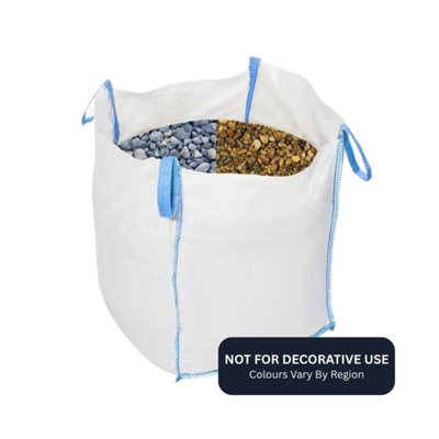 20mm Non Decorative Pea Shingle/Gravel 800kg Bulk Bag (x6 Bags)