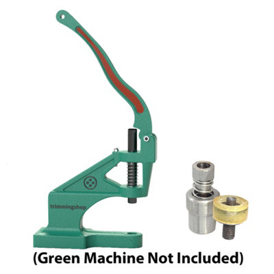 20mm Open Style Jean Button Dies for Green Machine Hand Press