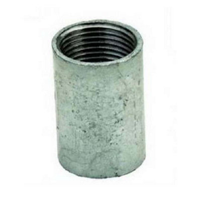 20mm Solid Coupler Galvanized Heavy Duty