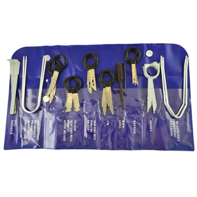 20pc Car Radio Removal Key Pin Tool Stereo Head Unit Audio Tools CD Hook