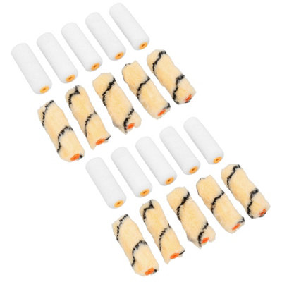 20pc Paint Roller Sleeves For Gloss Emulsion Enamel Paints Painting ...