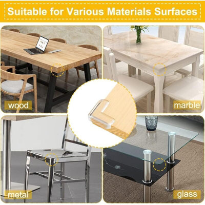 20PCS Baby Proof Corner Guards Clear Table Corner Protectors ...