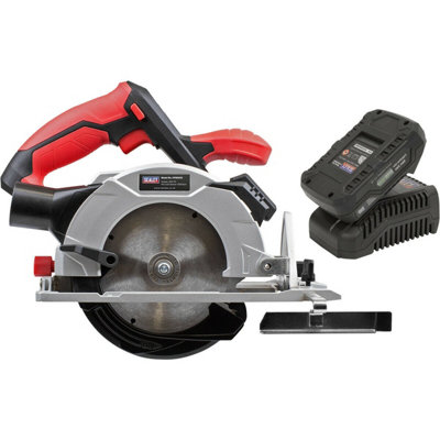 20V Cordless Circular Saw Kit with Laser Guide Powerful 150mm Cutter for Precision Cutting