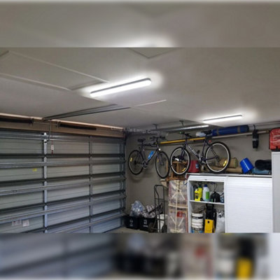 20w 2ft LED Ceiling Batten Light IP44 6500k BA20WCW