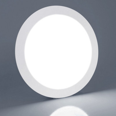 20W LED PANEL LIGHT ROUND RECESSED 6500K 20WR65K