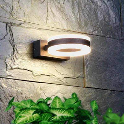 20W LED Photocell Dusk Till Dawn Outdoor Waterproof IP65 Up Down Wall ...