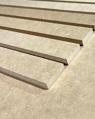 20x MDF Modern slats for feature wall (40mm x 12mmx 2.4m ) FREE DELIVERY