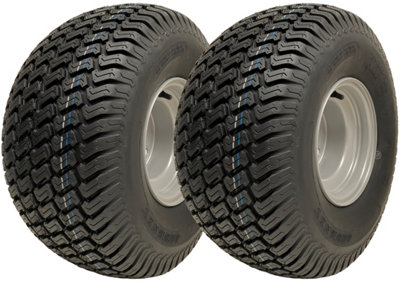 20x10.00-8 4ply, Multi turf, grass tyre, four stud rim, - lawnmower ...