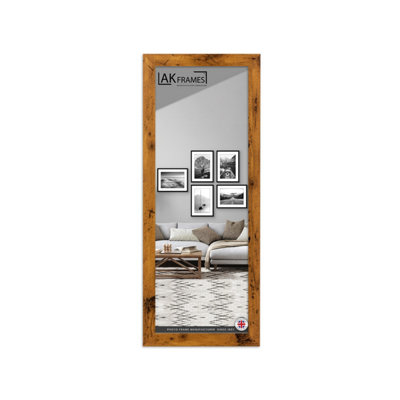 20x10" Rustic Oak Poster Frame - Modern Picture Frame for Wall Art ...