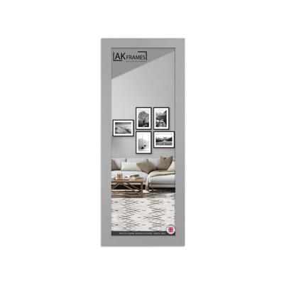 20x5" Light Grey Poster Frame - Modern Picture Frame for Wall Art ...