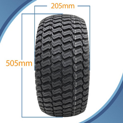 20x8.00-10 Lawnmower Grass Turf Tyre Wanda P332 Tubeless E-Marked Road ...