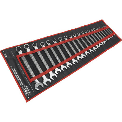 21-Piece Extra Long Combination Spanner Set - Metric 6 to 32mm with 12 ...