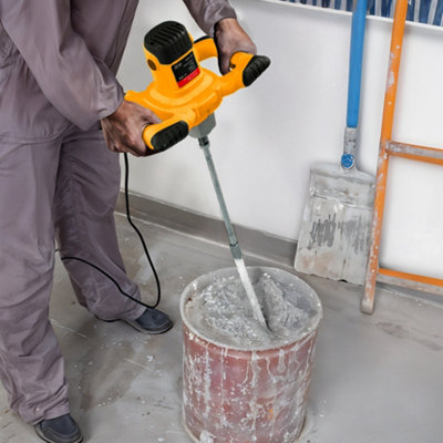 2100W ELECTRIC PADDLE HEAVY-DUTY MIXER WITH 6-SPEED ADJUSTMENT AND ...
