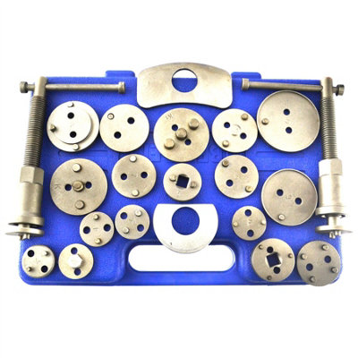 21pc Left and Right Hand Brake Calliper Piston Wind Back Tool Kit AU019