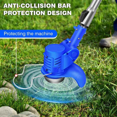 21V Cordless 3-in-1 Electric Weed Wacker, Battery Powered, Rechargeable ...