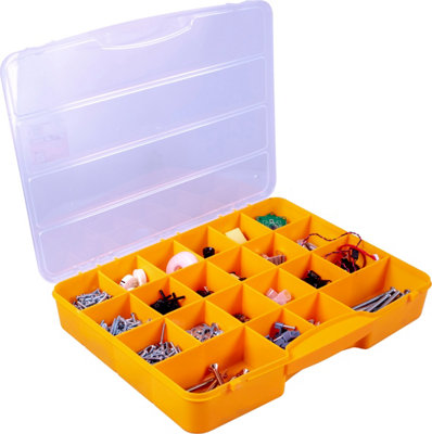 22 Compartment 13" Organiser Box | DIY at B&Q