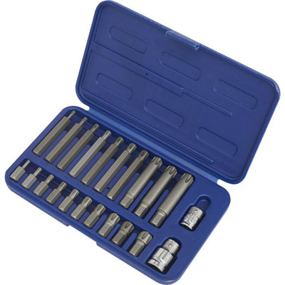 22-Piece RIBE Socket and Bit Holder Set for Italian Vehicles - Quick ...