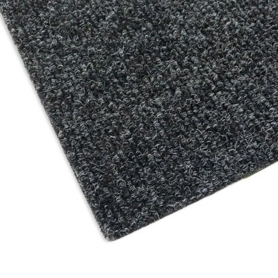 2236 - 16x Heavy duty 50 X 50cm Carpet Tiles (4m2) - 8mm Thick ...