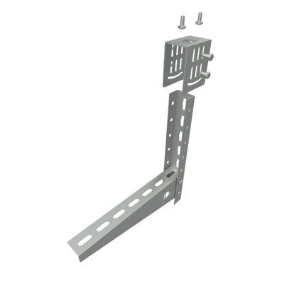225mm Cable Tray Adjustable U Channel Support Bracket Pre-Galvanised ...