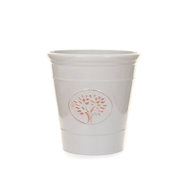 22cm Indoor Outdoor Blenheim Pot Grey