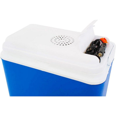 22L Large Electric Cooler Box Cold 12V In-Car Socket Camping Picnic ...